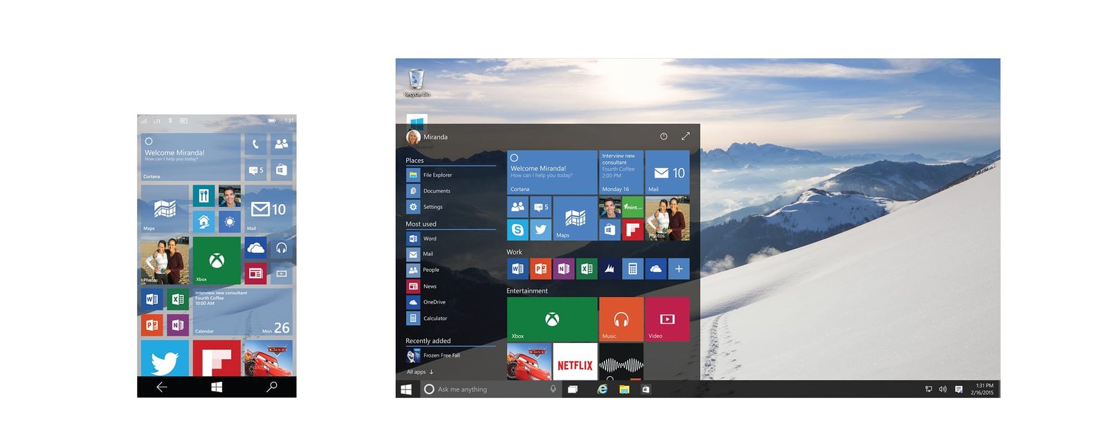 The future of Microsoft in Windows 10 - El Mundo Tech